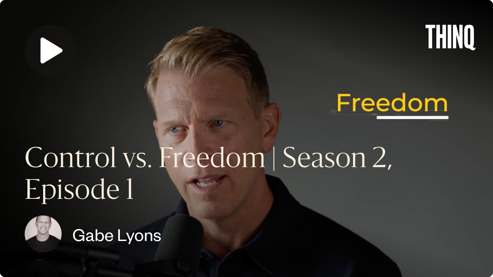 Control Vs. Freedom UnderCurrent Page