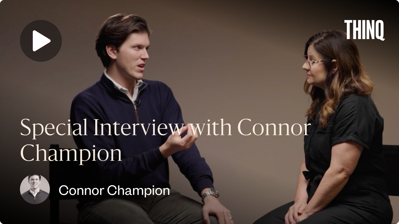 Special Interview with Connor Champion